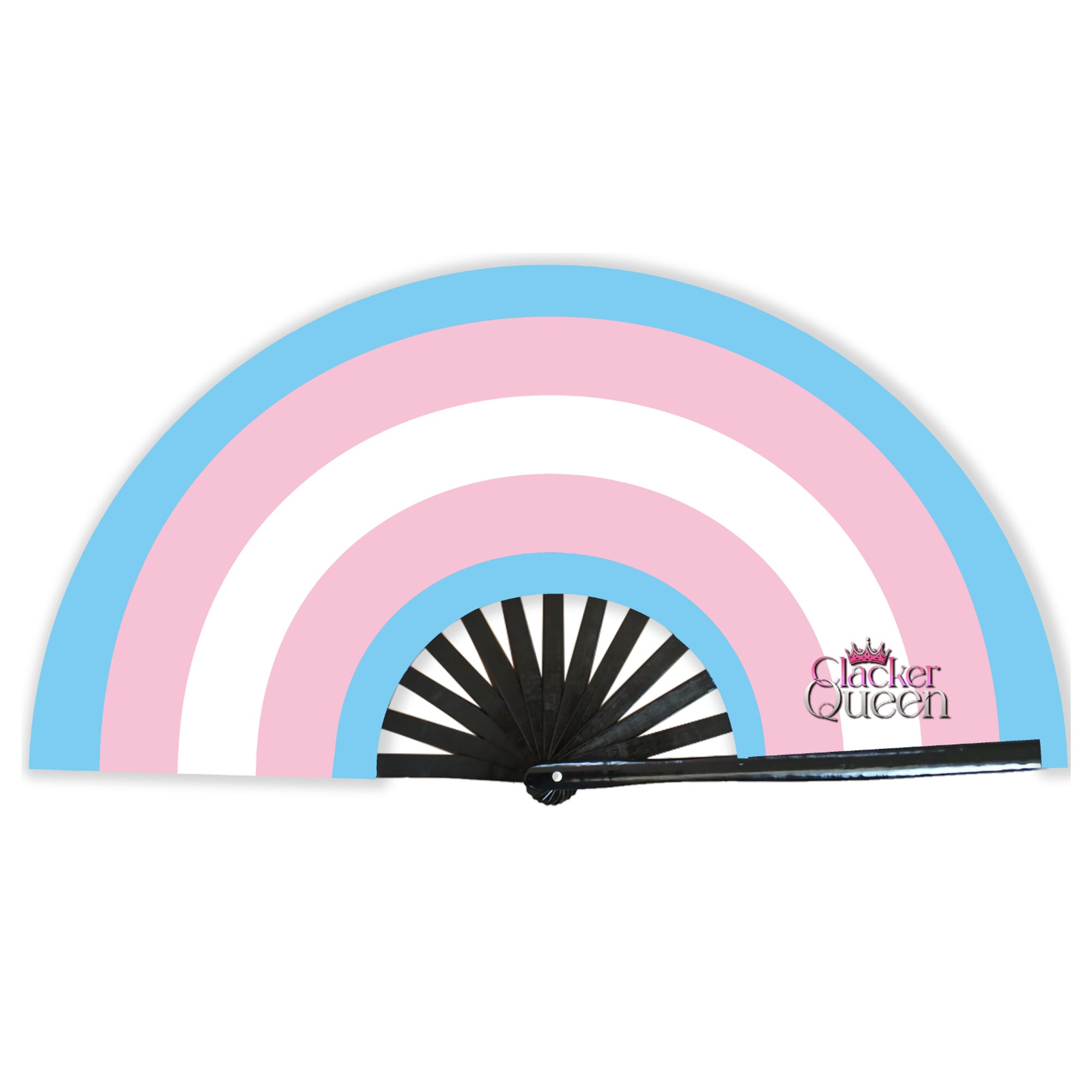 Trans Power Pride Fan